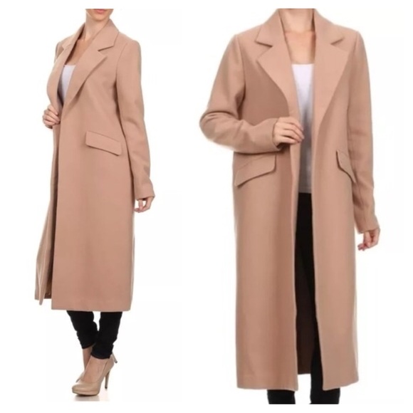 Lovposh | Jackets & Coats | Open Front Long Coat | Poshmark
